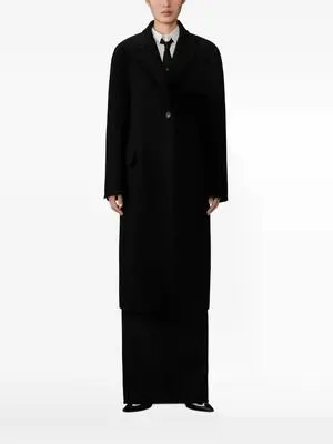 Thom Browne Single-breasted Coat - Black