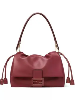 FENDI Medium Mamma Baguette FF-Buckle Tote Bag