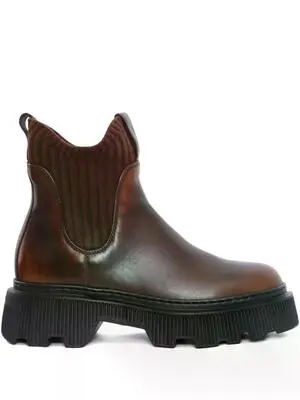 Santoni Ribbed Mountain Boots