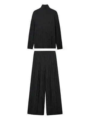 B+AB Ribbed High-neck Trousers