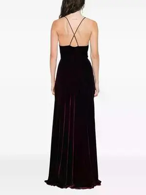 FORTE_FORTE V-neck Maxi Dress