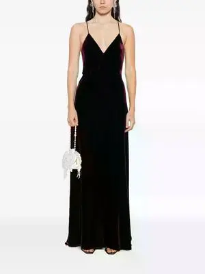 FORTE_FORTE V-neck Maxi Dress