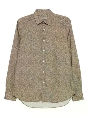 Canali Floral-print Shirt
