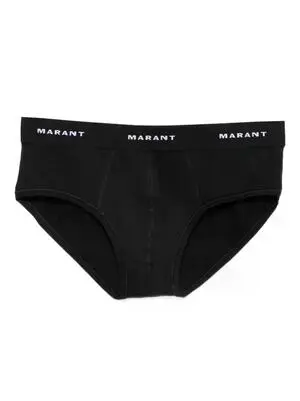 MARANT Benji Logo-waistband Briefs - Black