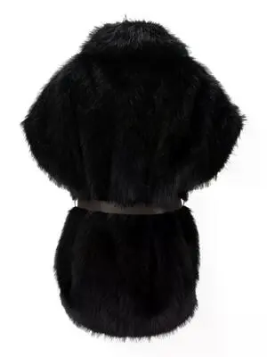 P.a.r.o.s.h Belted Faux Fur Gilet
