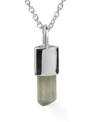 PARTS OF FOUR Sterling Talisman Zultanite Necklace - Silver