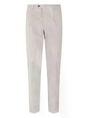 MYTHS Pleated Corduroy Trousers - Neutrals