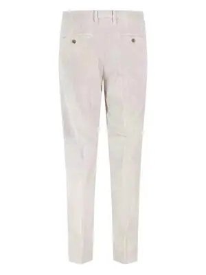 MYTHS Pleated Corduroy Trousers - Neutrals