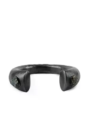 PARTS OF FOUR Crystal-embellished Bracelet - Black