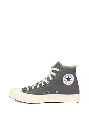 CONVERSE X COMME DES GARONS PLAY Chuck Taylor '70 Heart-print Sneakers - Grey
