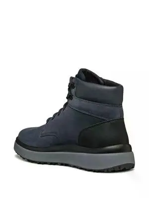 Geox Granito + Grip Abx Lace-up Platform Boots