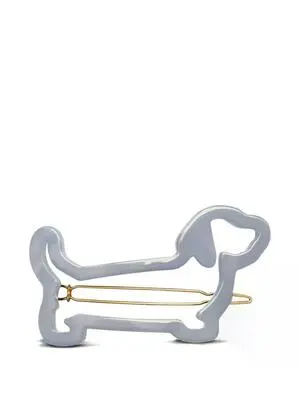 Thom Browne Hector Dog-shape Hair Clip - Grey