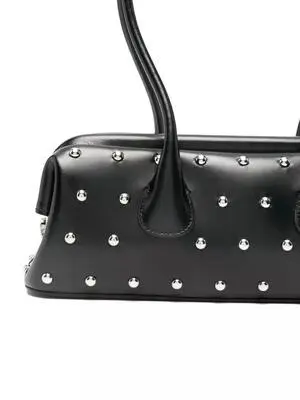 OSOI Mini Boat Wide Studded Bag - Black