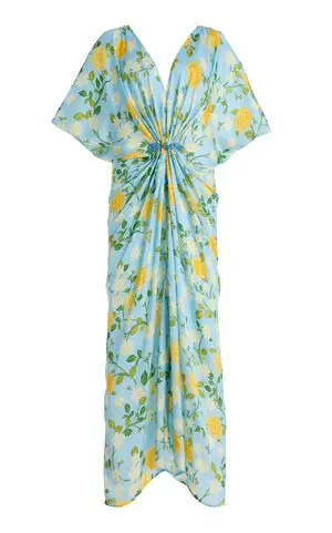Verandah Hand-draped Viscose-cupro Gown