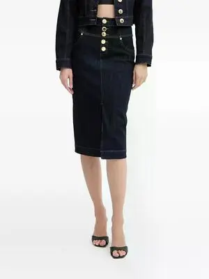 MARCIANO Denim Midi Skirt