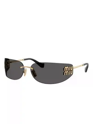 Miu Miu Oval-frame Sunglasses