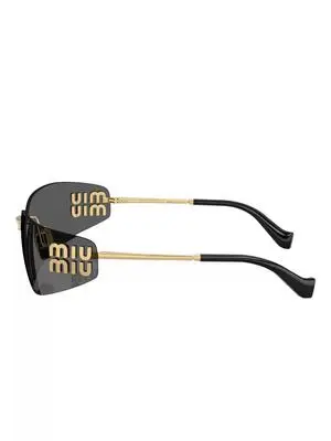 Miu Miu Oval-frame Sunglasses