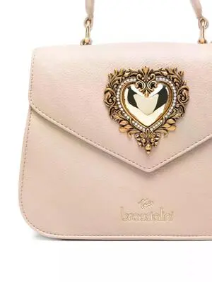 BRACCIALINI Heart-appliqué Top-handle Tote Bag