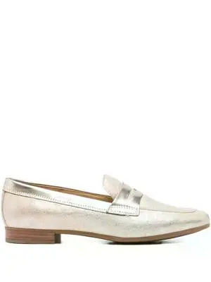 Geox Metallic Flats For Women
