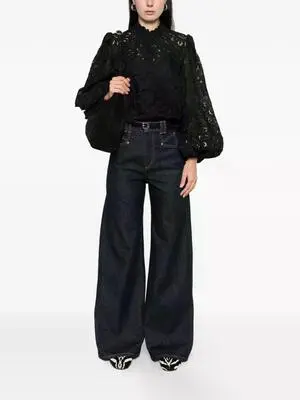 Isabel Marant Étoile Wide-leg High-rise Jeans - Blue
