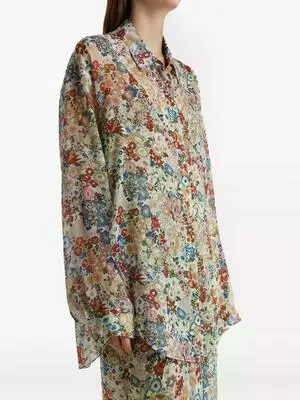 Khaite Floral-pattern Shirt