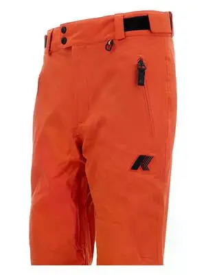 K-WAY Logo Trousers - Orange