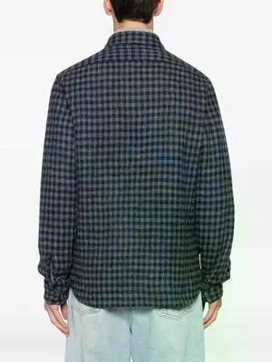 Aspesi Doppia Check-pattern Overshirt