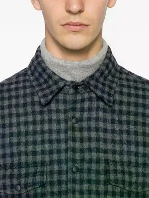 Aspesi Doppia Check-pattern Overshirt