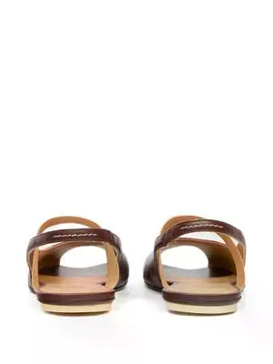 MAISON MARGIELA Anatomic Numeric Slingback Sandals - Brown