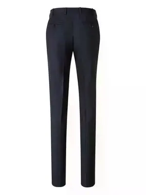 Canali Notched-lapel Single-breasted Suit - Blue