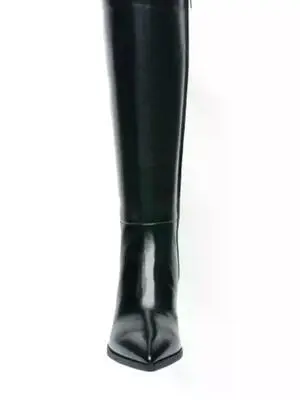 Santoni Pointed Toe Boots