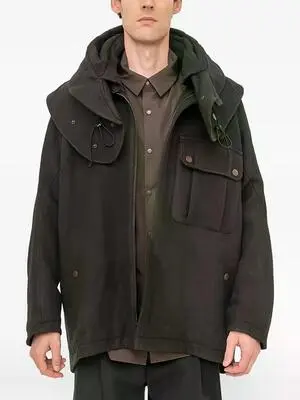 DEVOA Hooded Pocketed Parka
