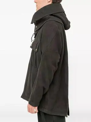 DEVOA Hooded Pocketed Parka