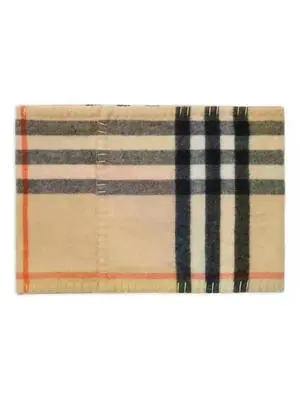 Burberry Checked Cashmere Snood - Neutrals