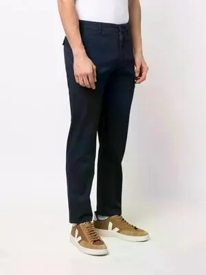 DEPARTMENT 5 Logo Patch Chino Trousers - Blue