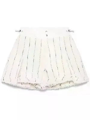 Sacai Slit Shorts For Women
