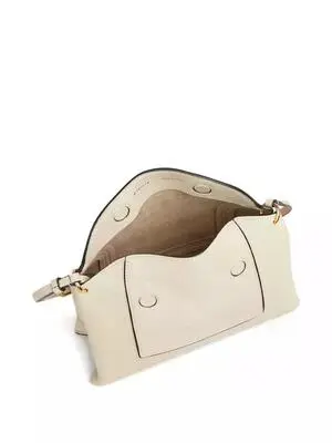WANDLER Penelope Slouch Leather Shoulder Bag - Neutrals