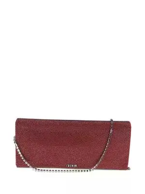 GEDEBE Crystal Embellished Envelope Chain Clutch
