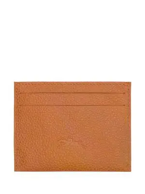 Longchamp Le Foulonné Card Holder - Orange