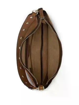 Polo Ralph Lauren Polo Id Suede Shoulder Bag - Brown