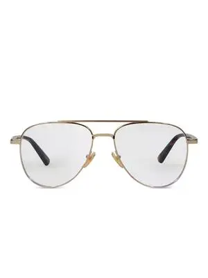 Gucci Pilot-frame Sunglasses - Gold