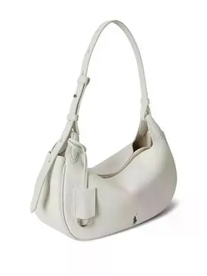 Polo Ralph Lauren Pony Play Leather Shoulder Bag - White