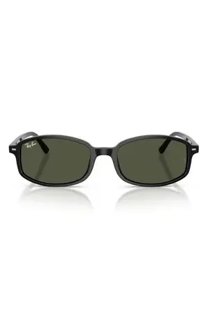 Ray-ban Irregular Sunglasses - Black /green