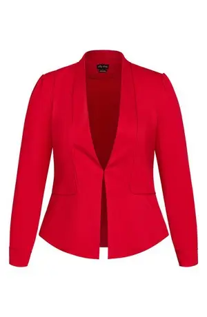 City Chic Liana Stretch Ponte Jacket