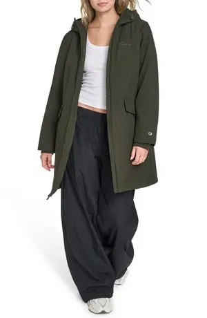 Champion Hooded Coat - Olive