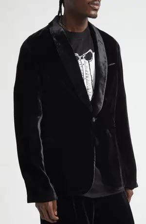 TAKAHIROMIYASHITA THESOLOIST. Shawl Collar Jacket