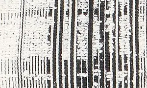 Akris Fringe Plaid Tweed Top