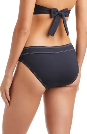 ROD BEATTIE Buckle Hipster Bikini Bottoms - Black