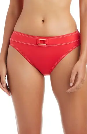 BLEU BY ROD BEATTIE Buckle Hipster Bikini Bottoms - Golden Gate