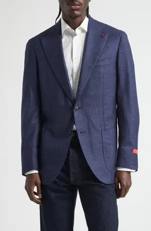Isaia Marechiaro Wool And Cashmere Sport Coat